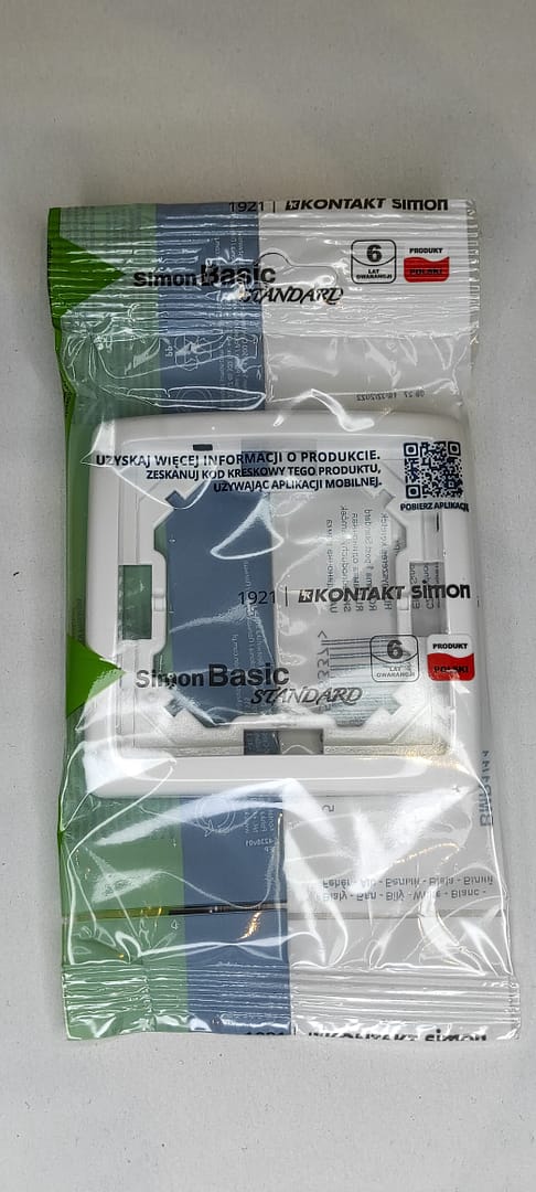 Simon Basic Standard Ramka pojedyncza uniwersalna biała - Sklep ...